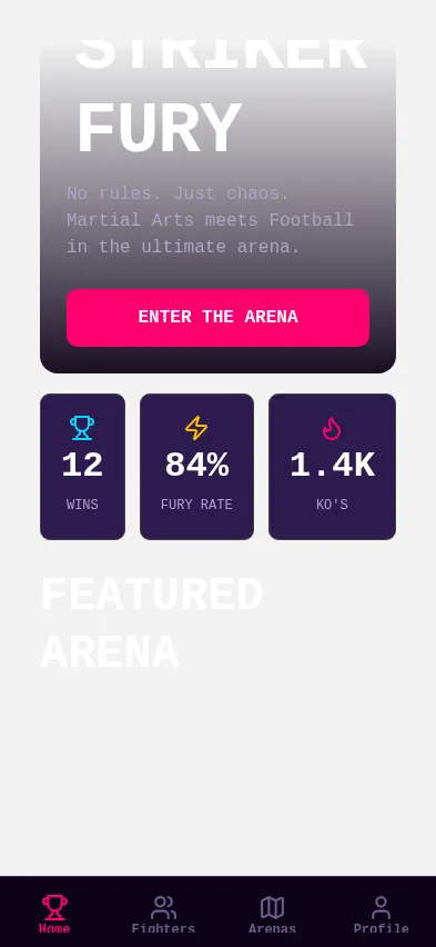 Striker's Fury Arena