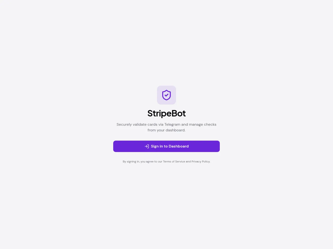 Stripe Checker Bot