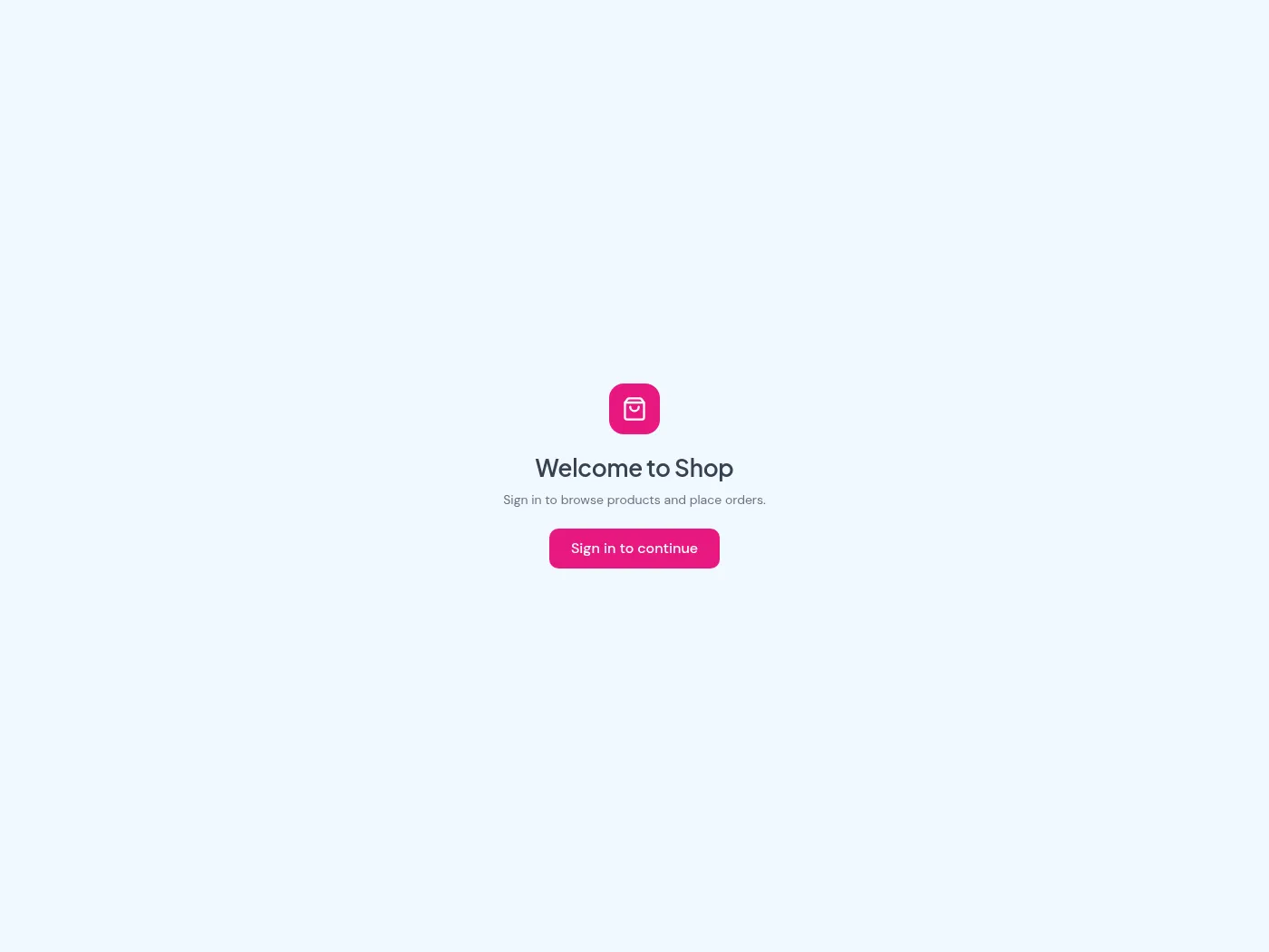 Stripe Shop Admin