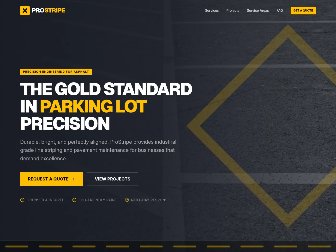 ProStripe Company Site