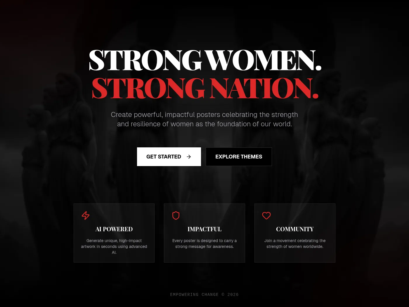 Strong Nation Poster