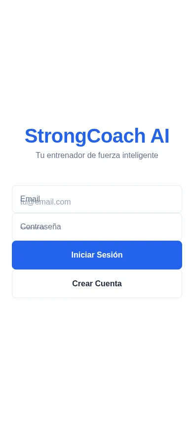 StrongCoach AI