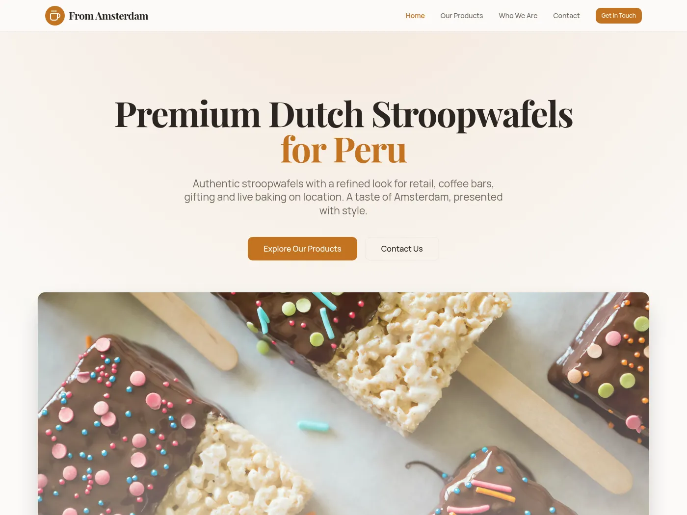 Stroopwafel Amsterdam Site