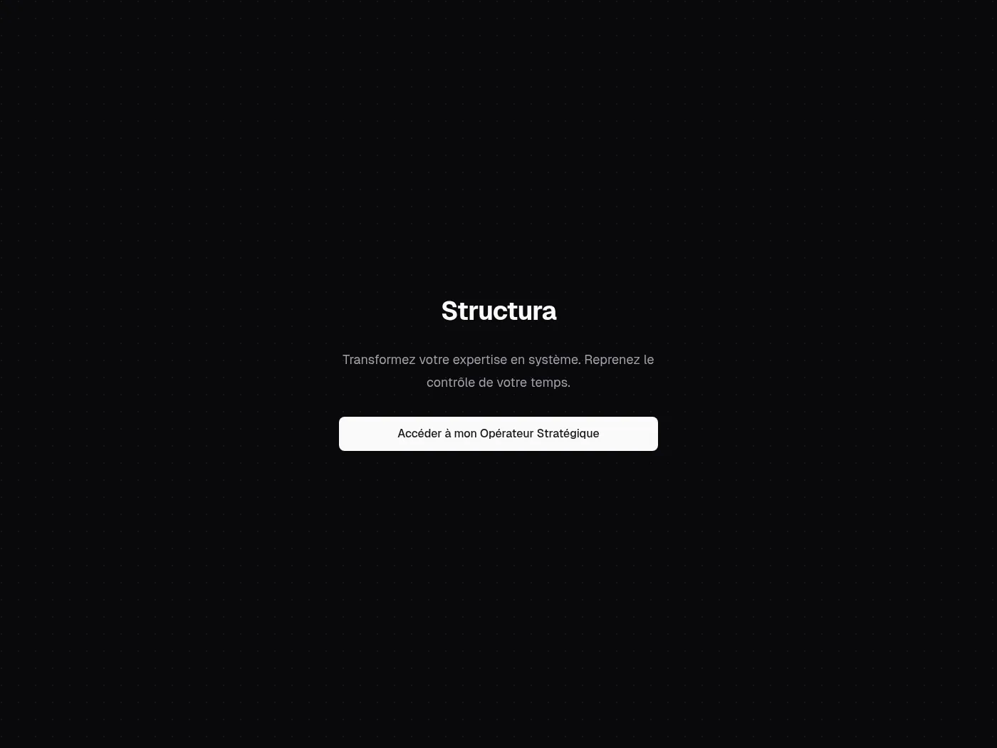 Structura Coach IA