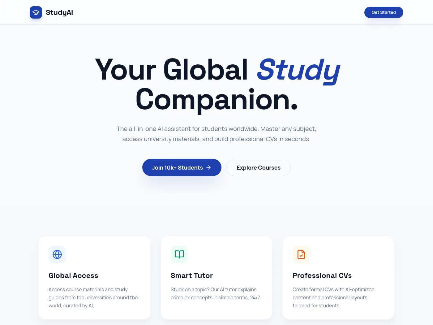 Global Student AI Assistant