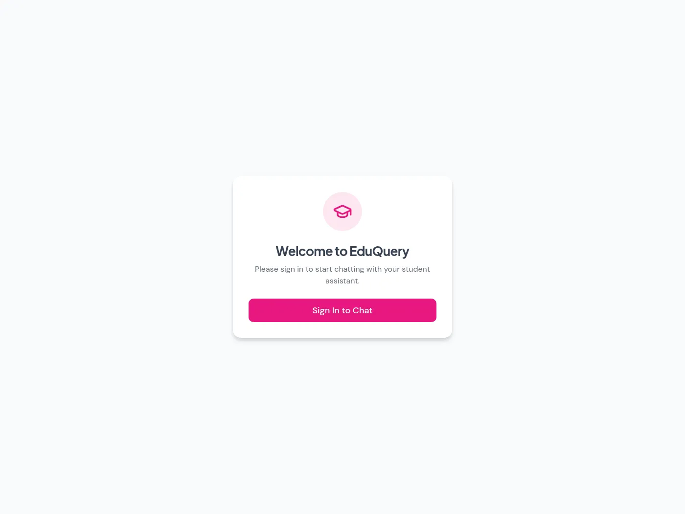 Student Query Chatbot