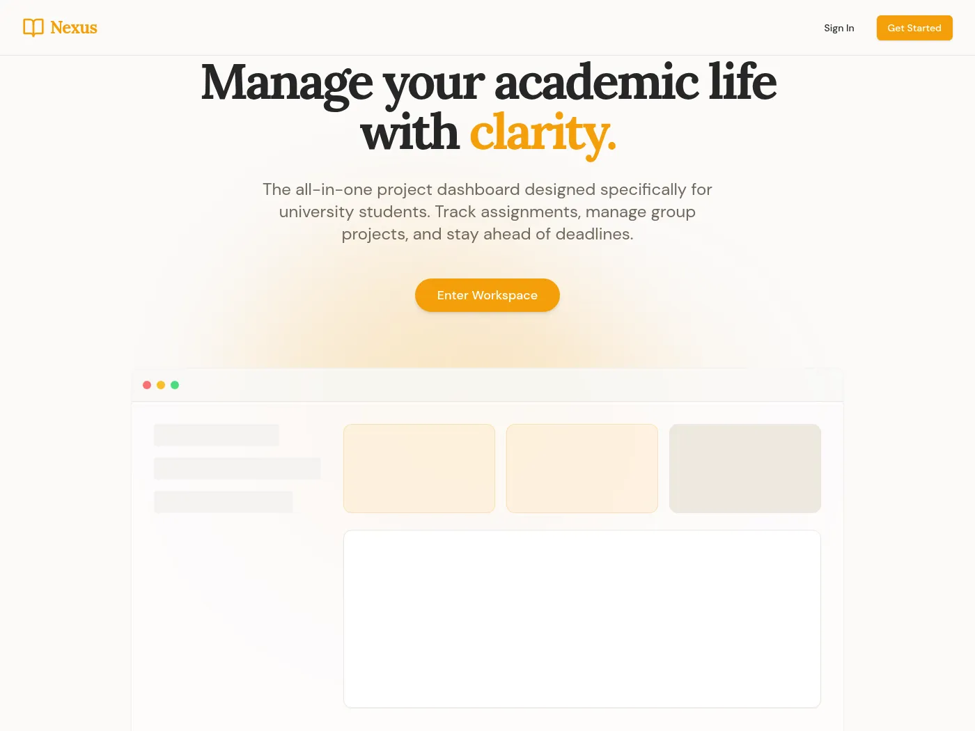 Student Project Dashboard