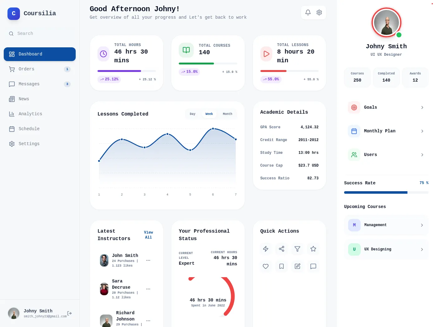 Student Dashboard Pro
