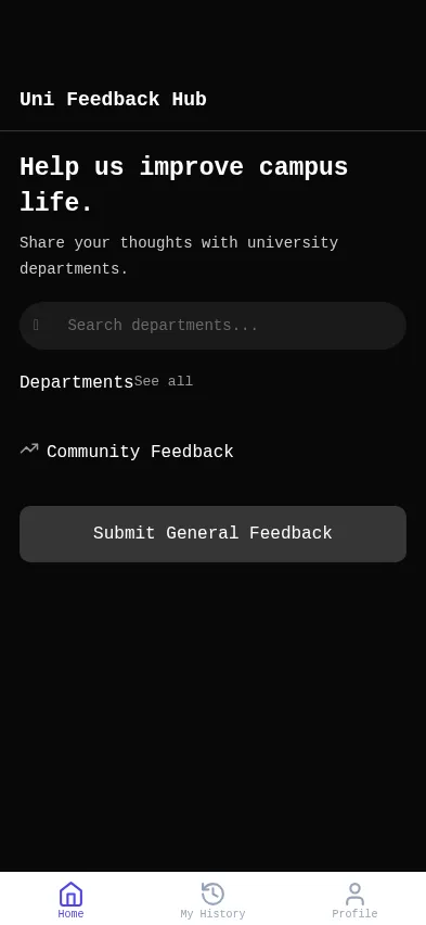Uni Feedback Hub