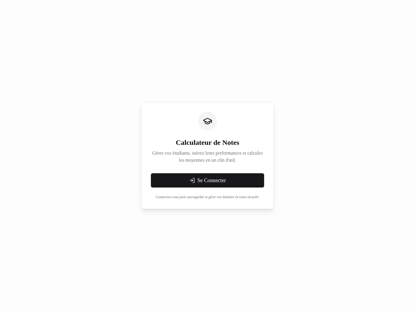 Student Grades Calculator