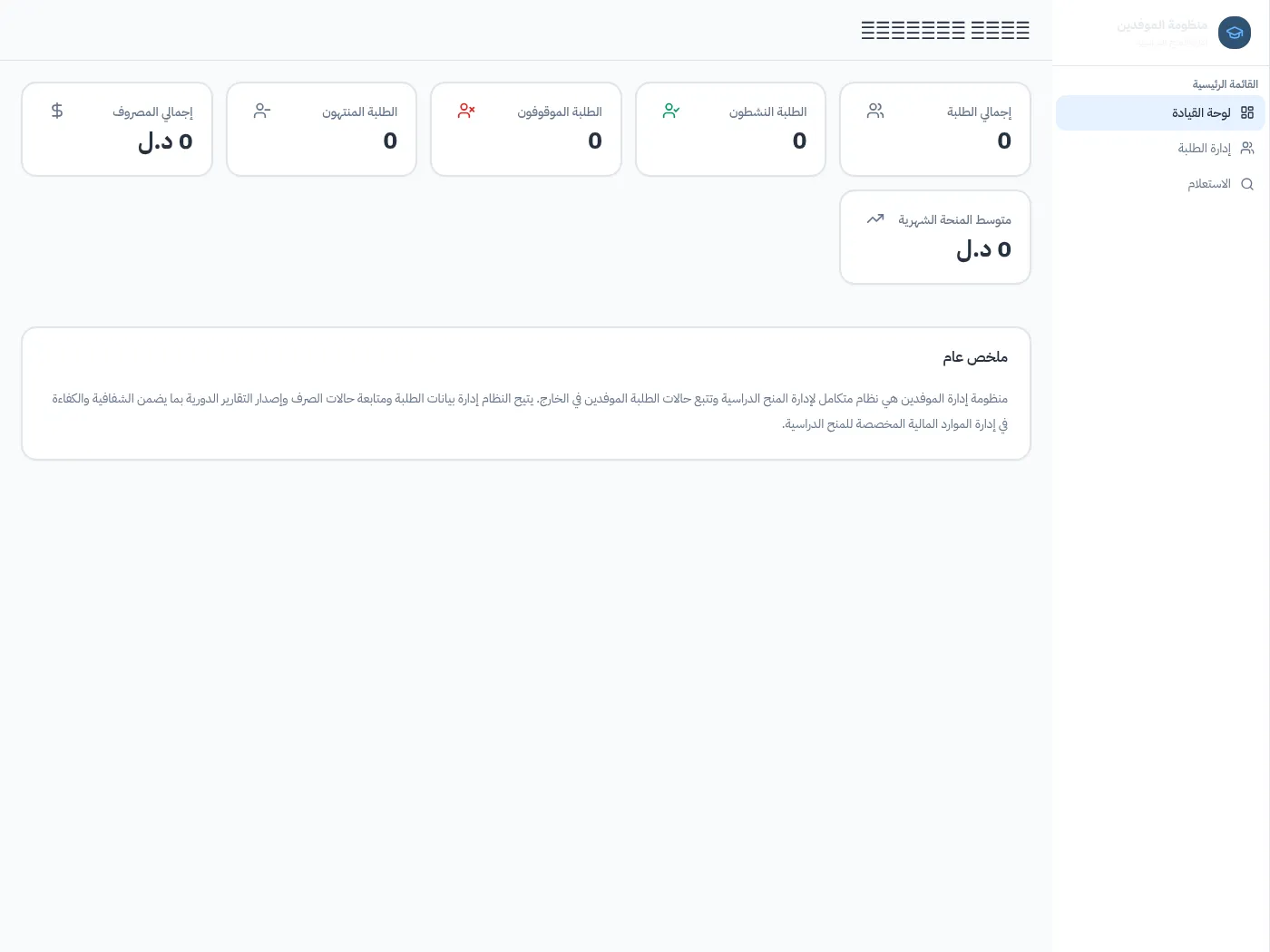 Student Grant System