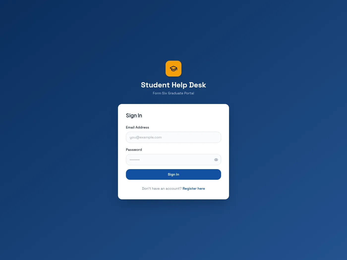 Student Help Desk