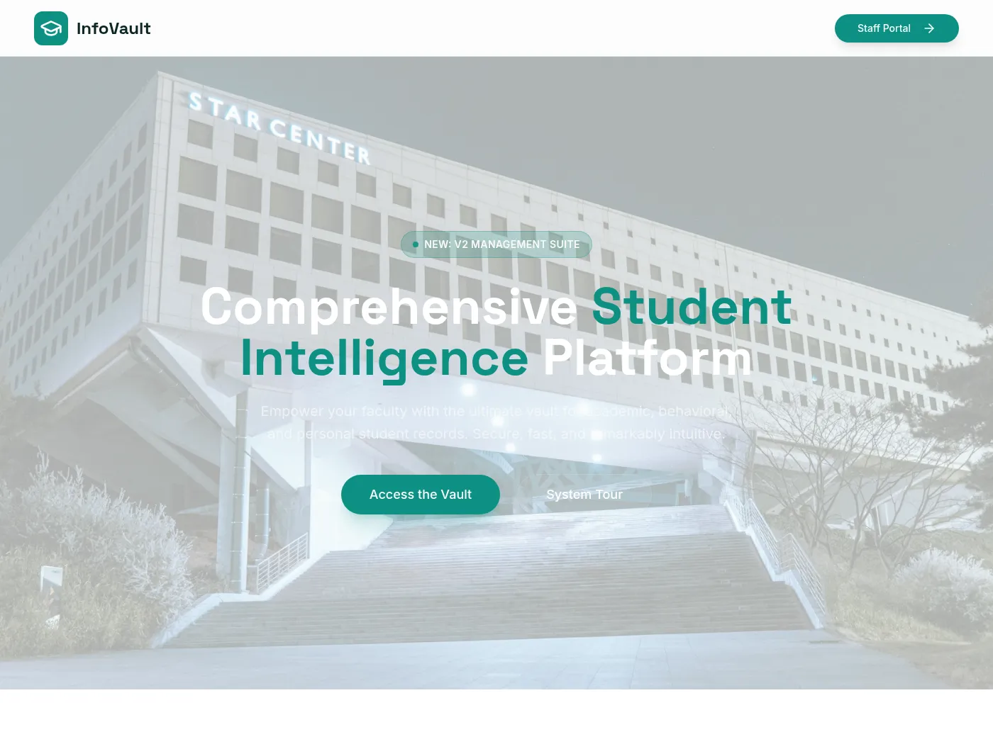 Student Info Vault