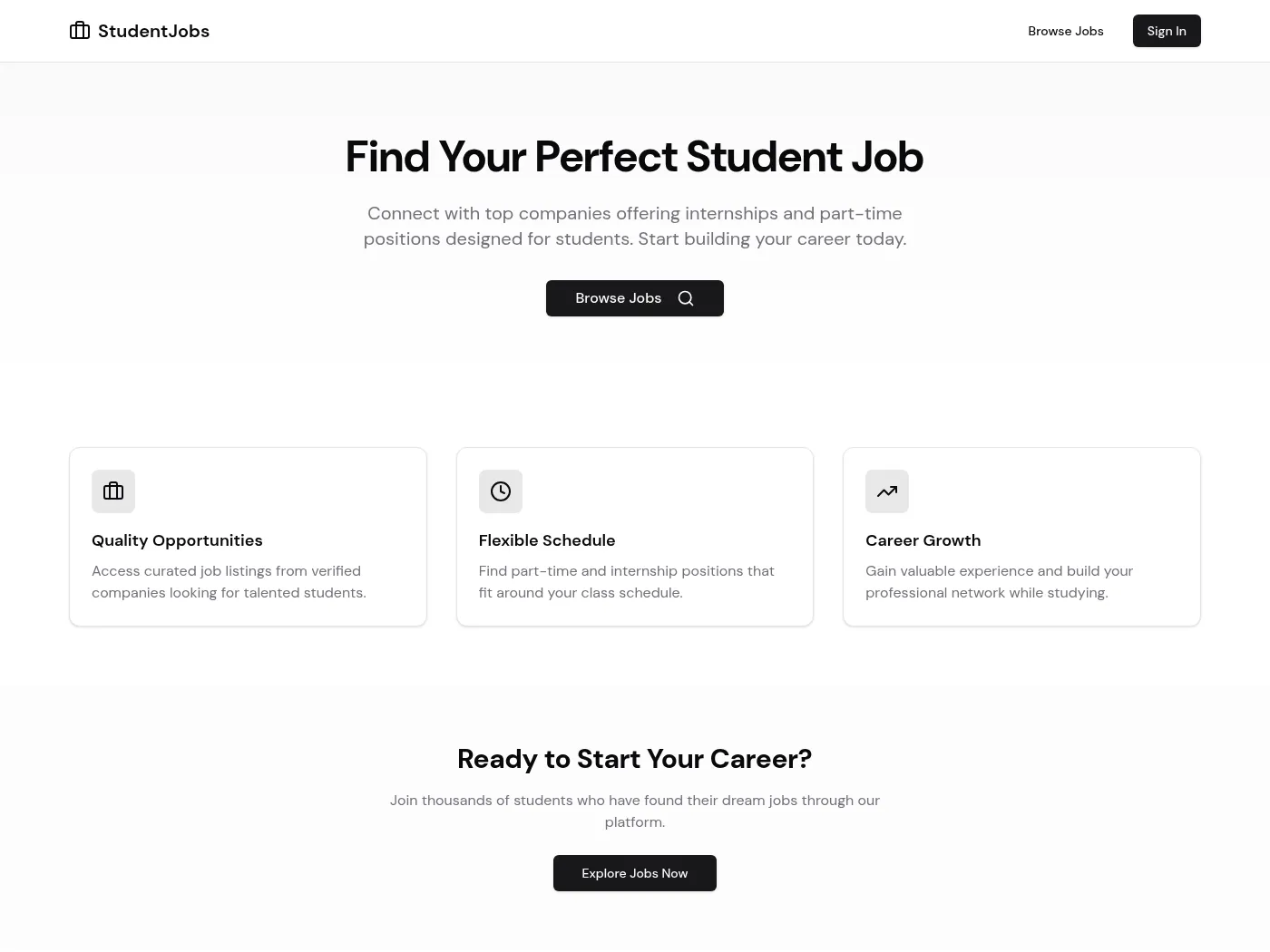 Student Work Portal
