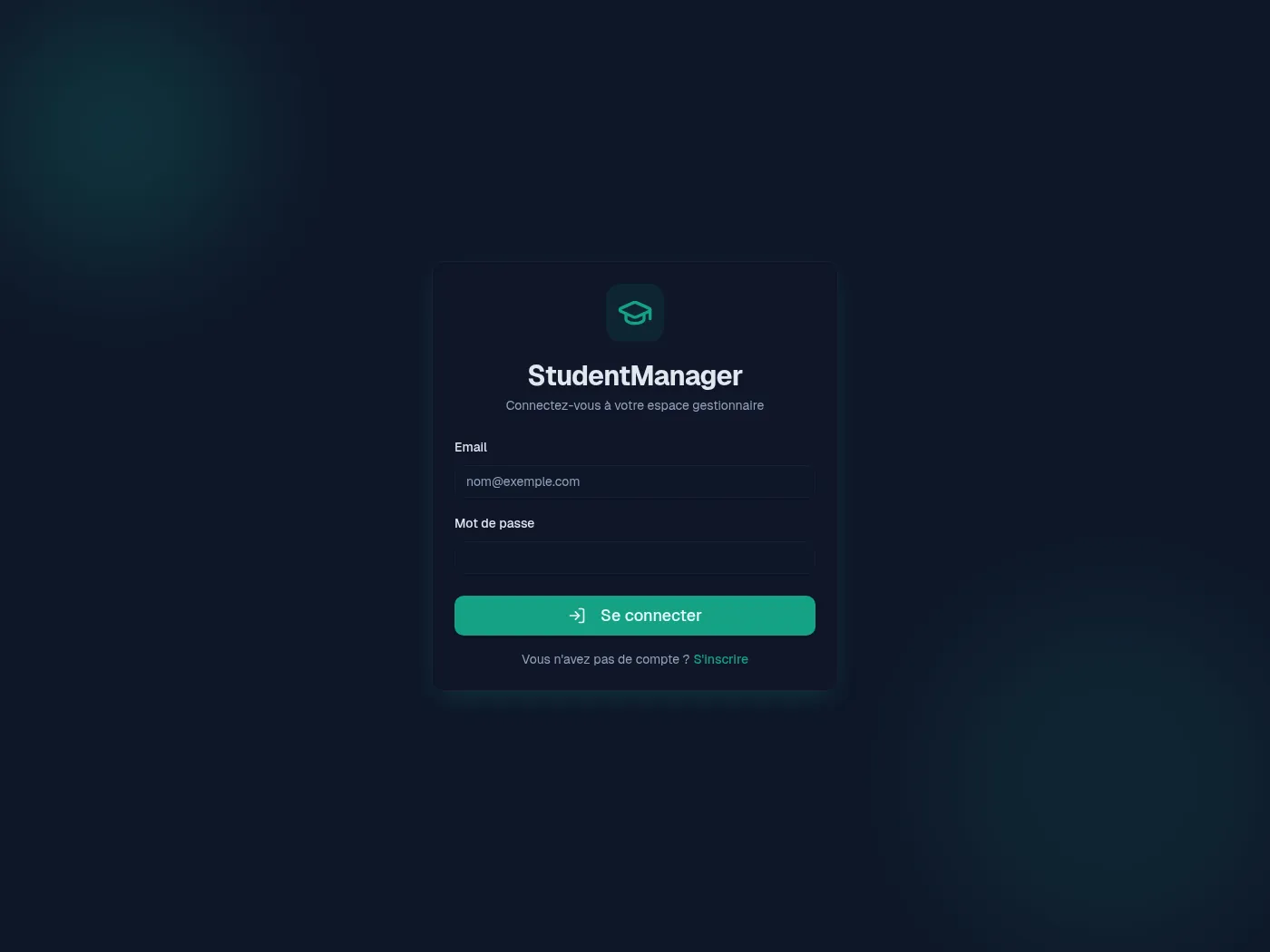 StudentManager Web