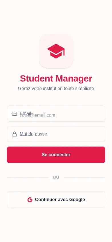 Student Manager App