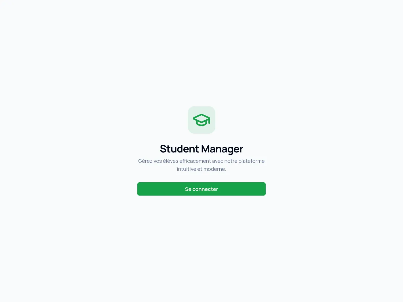 Student Manager App