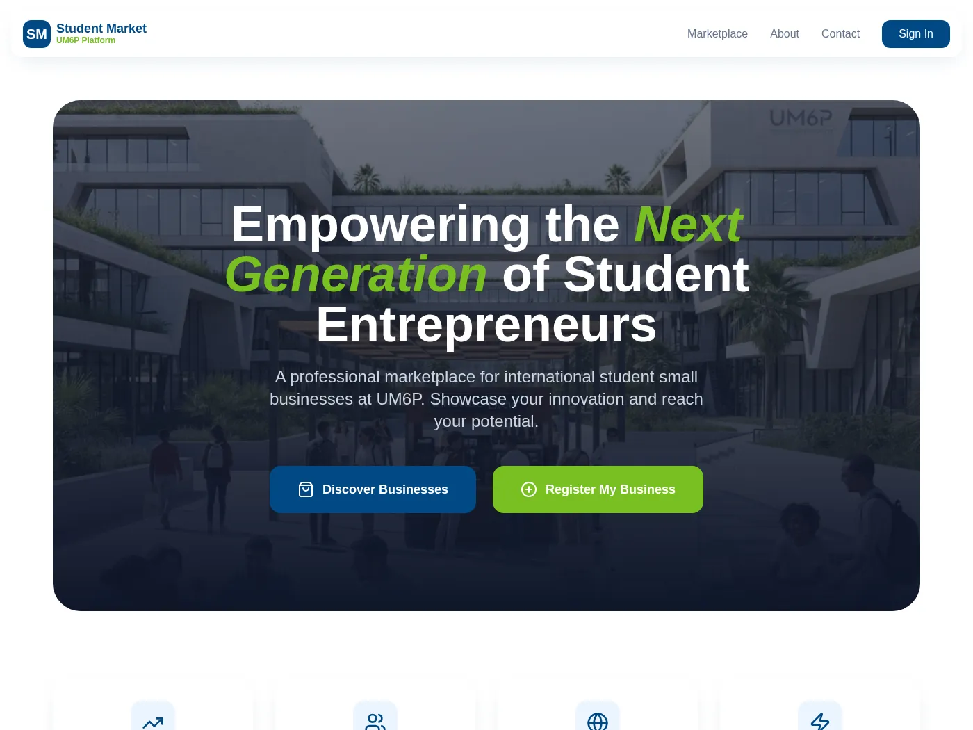 Student Market UM6P