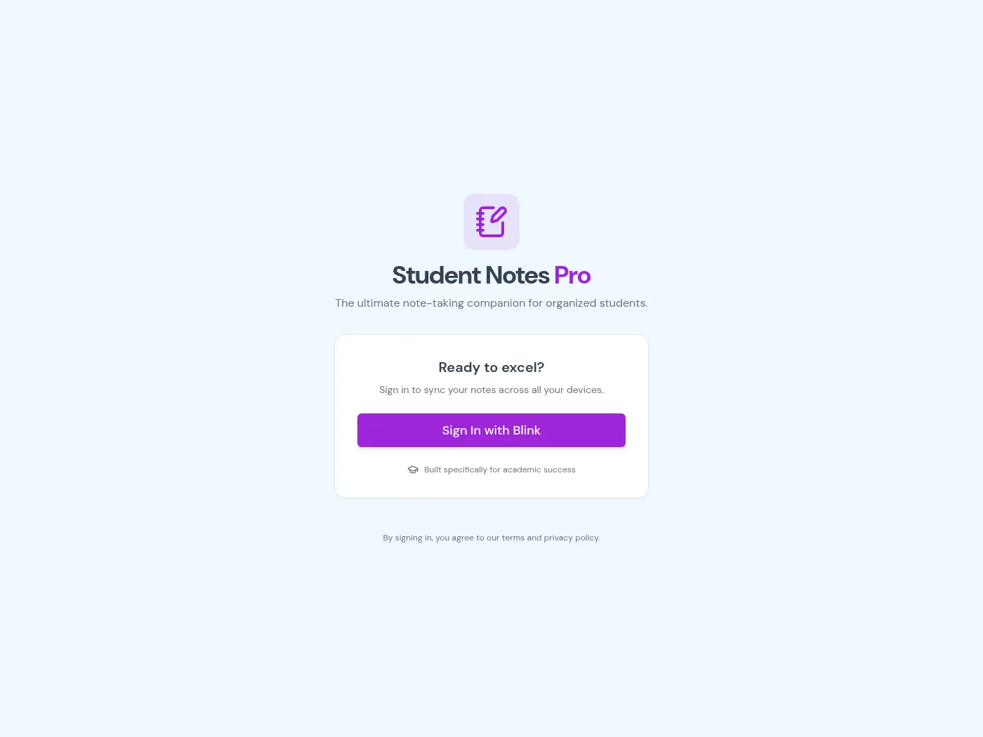 Student Notes Pro