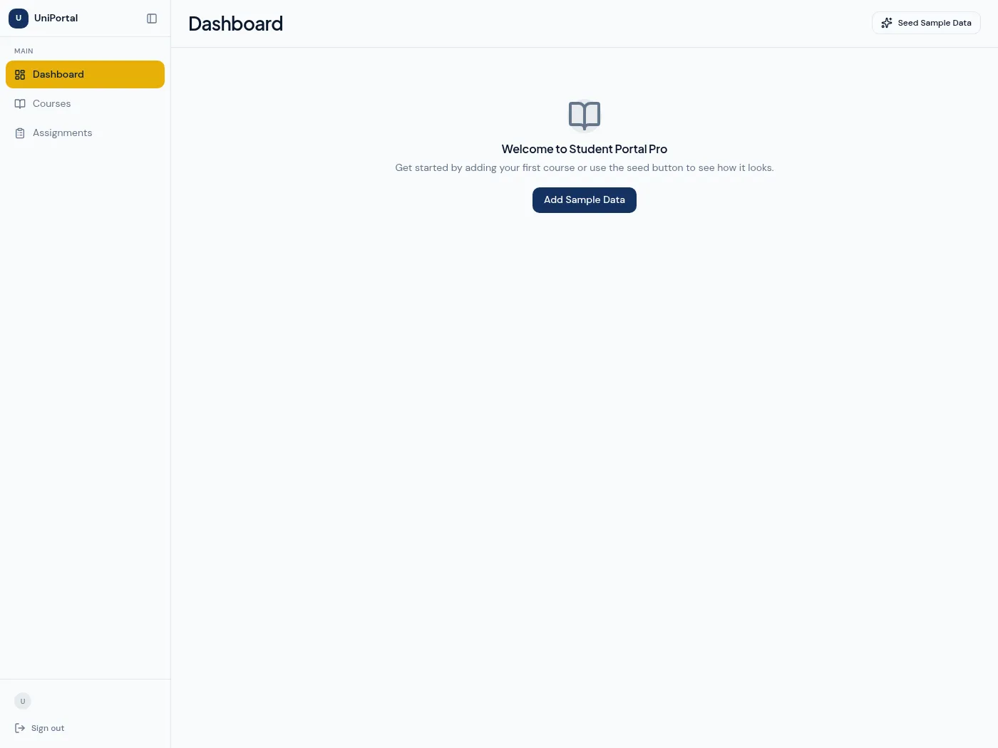 Student Portal Pro