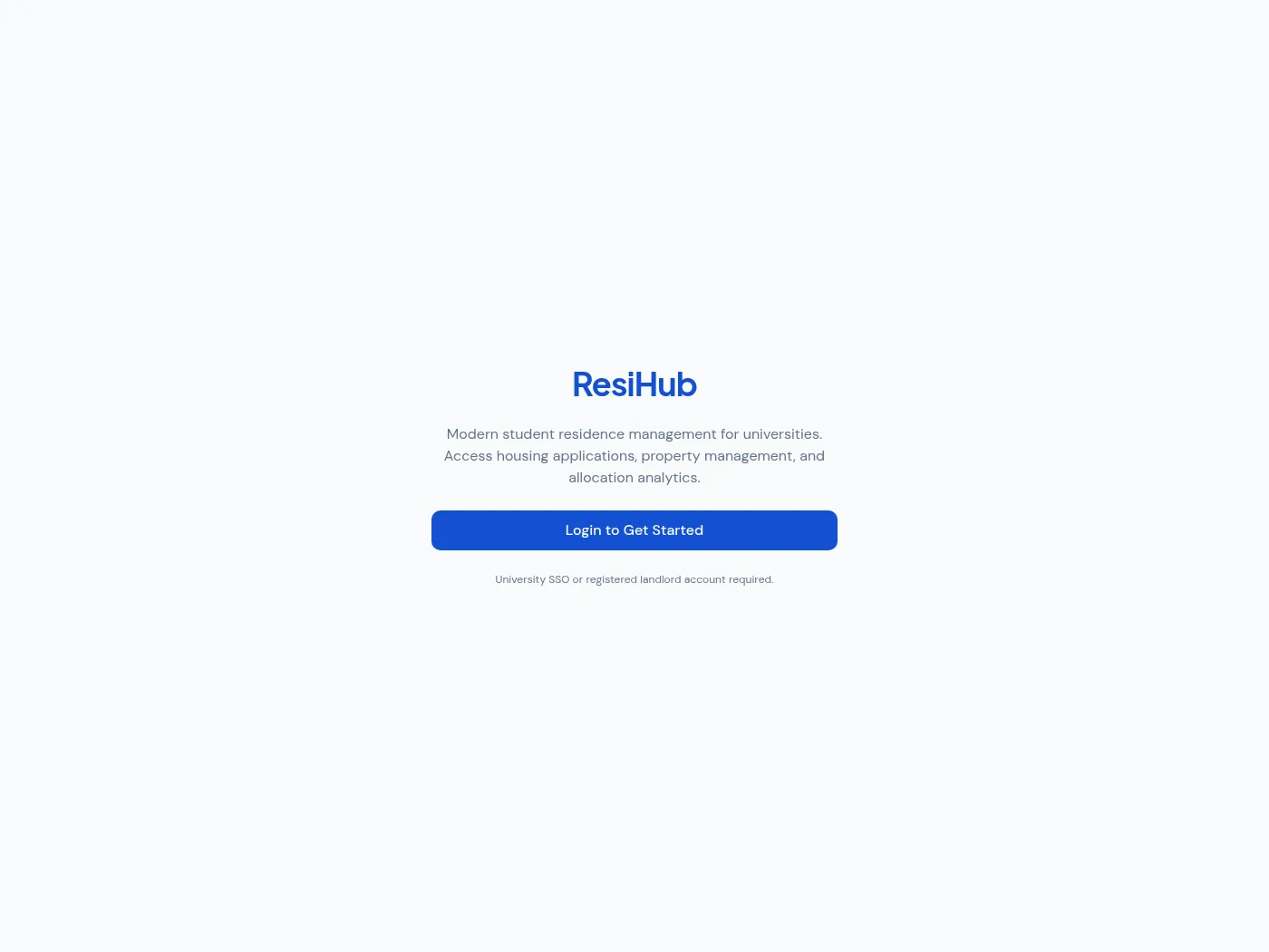 ResiHub Dashboard