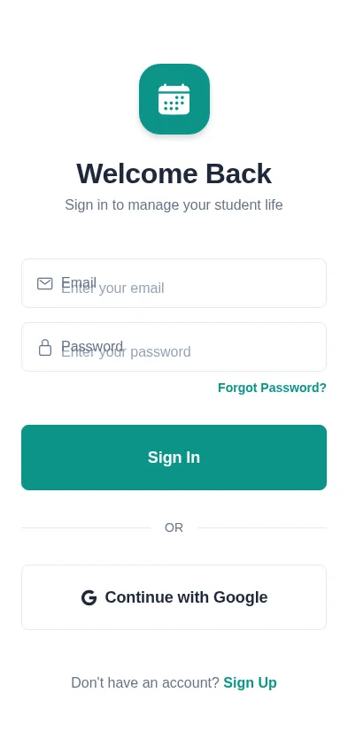 Smart Student Scheduler
