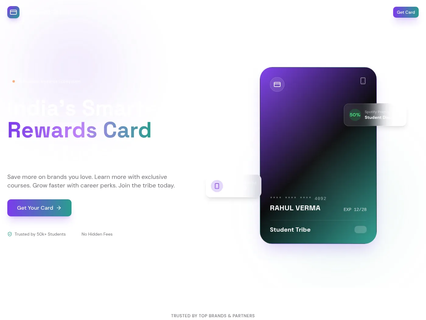 Student Tribe Rewards Site