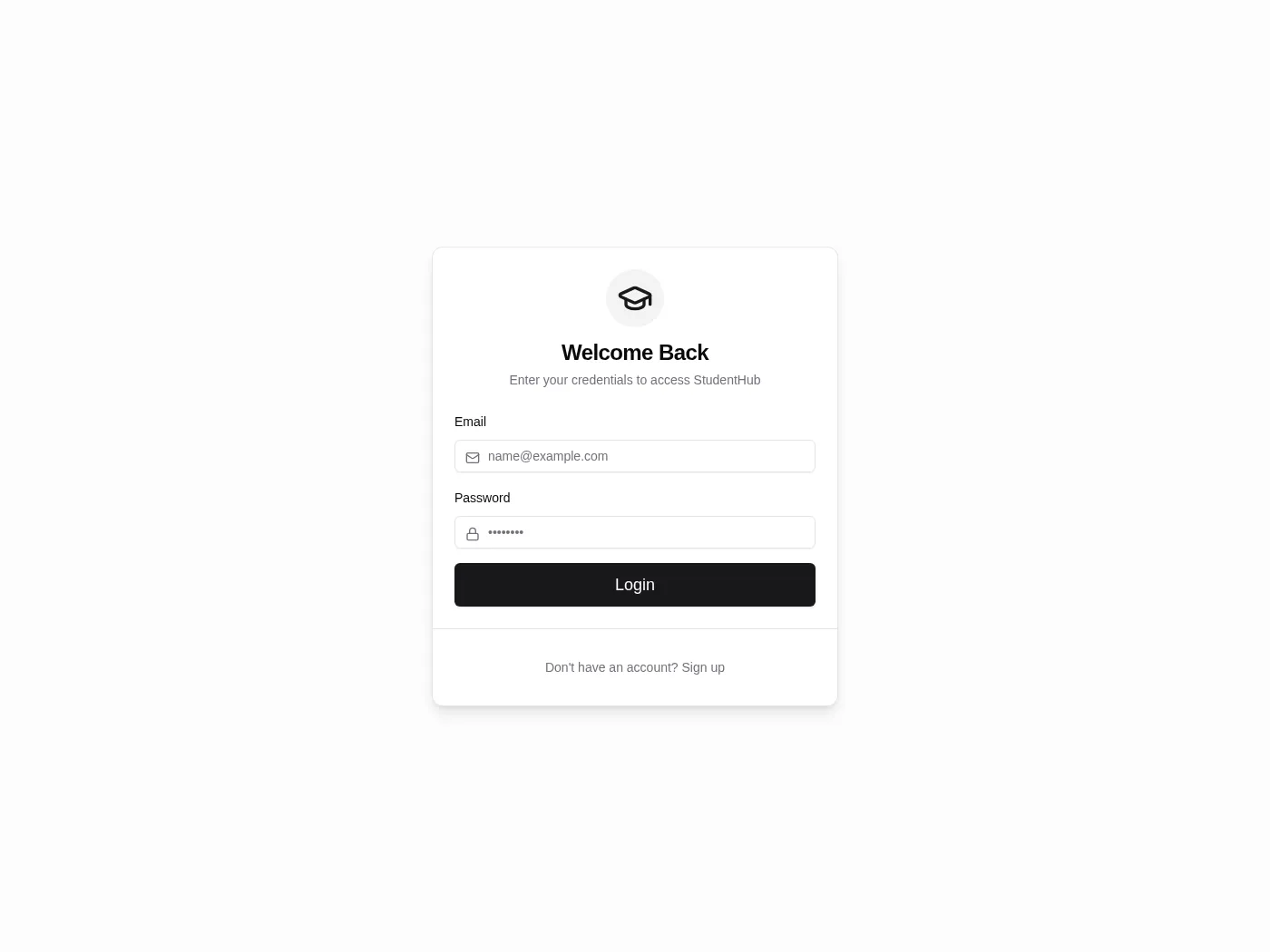 StudentHub Manager
