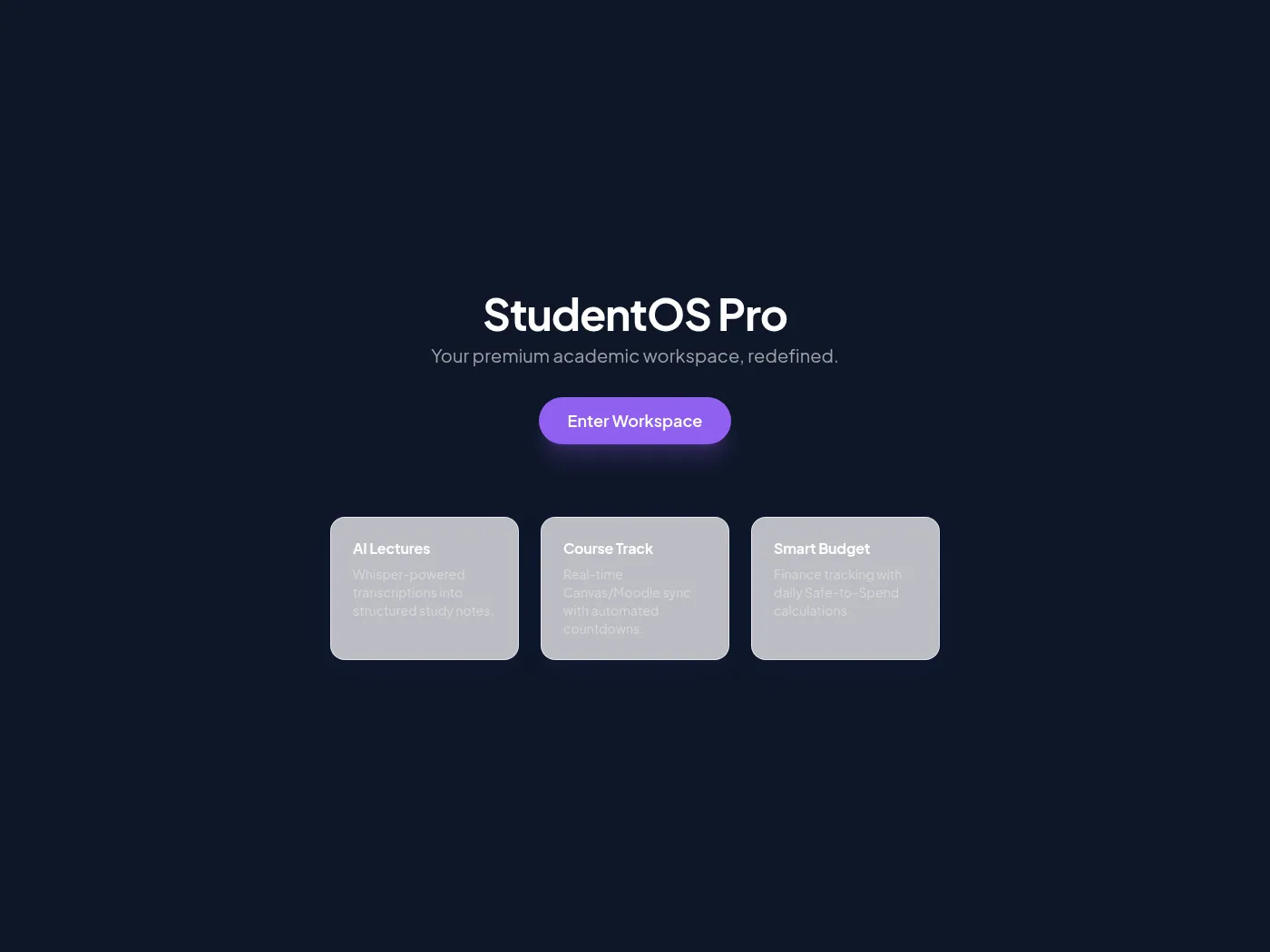 StudentOS Pro