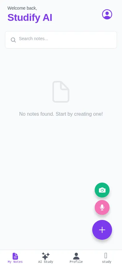 Studify AI Notes
