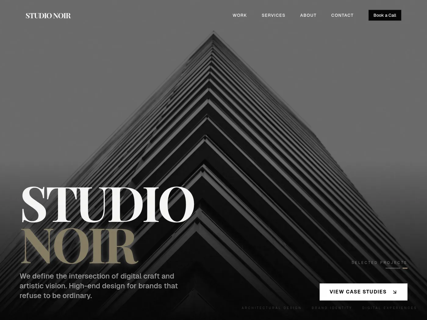 Studio Noir Landing (Remix)