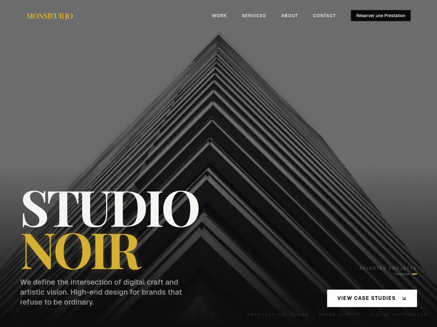 Studio Noir Landing (Remix)