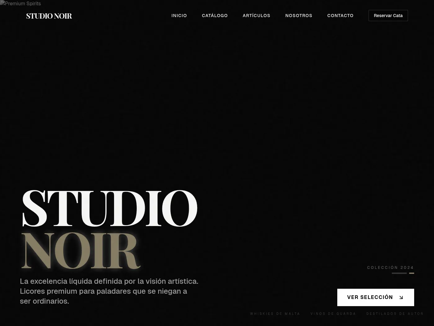 Studio Noir Landing (Remix)