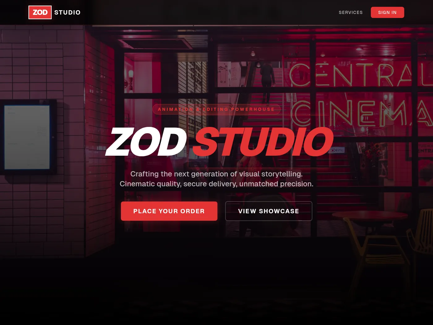 Online Studio Order Hub