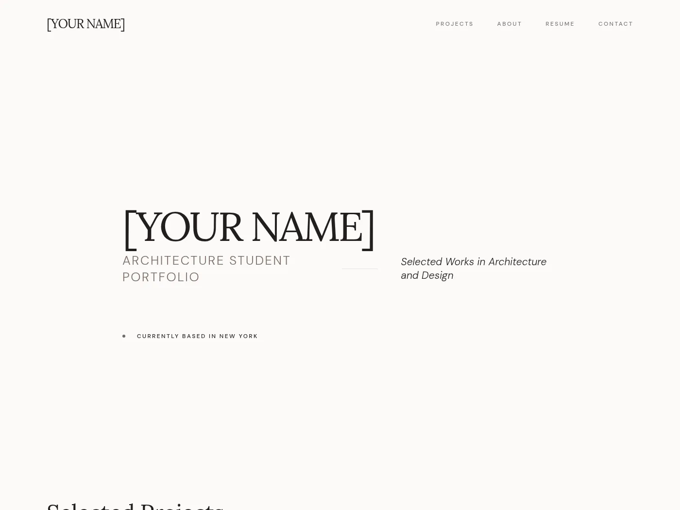 Studio Portfolio Luxe
