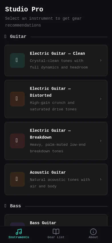 Studio Pro Recommender