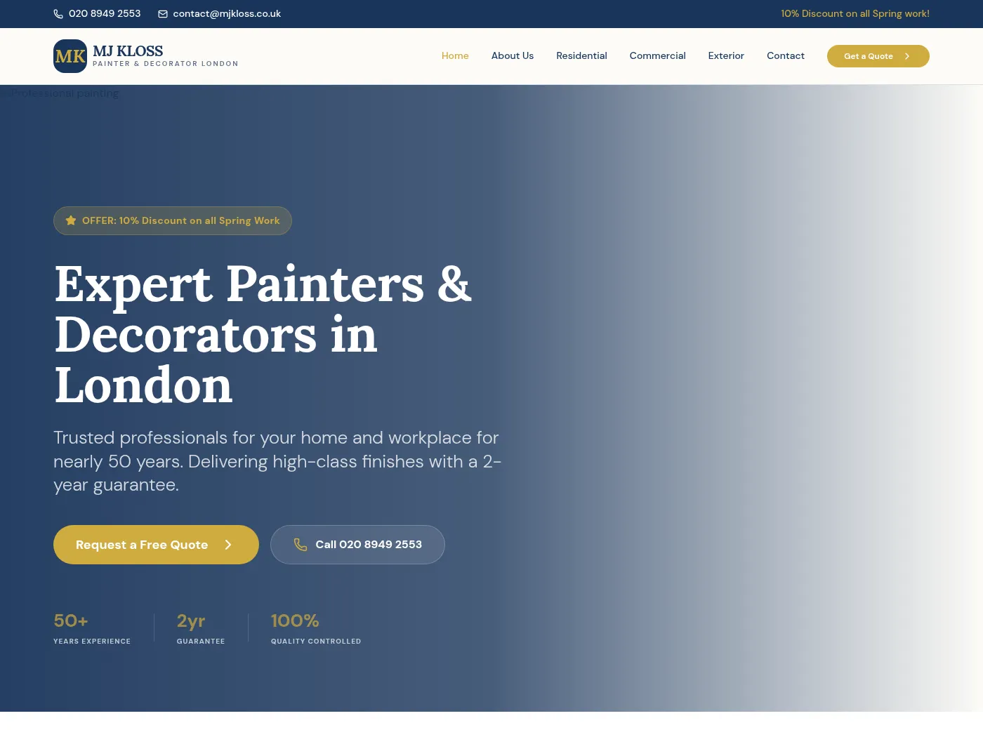 Modern Studio Web Clone