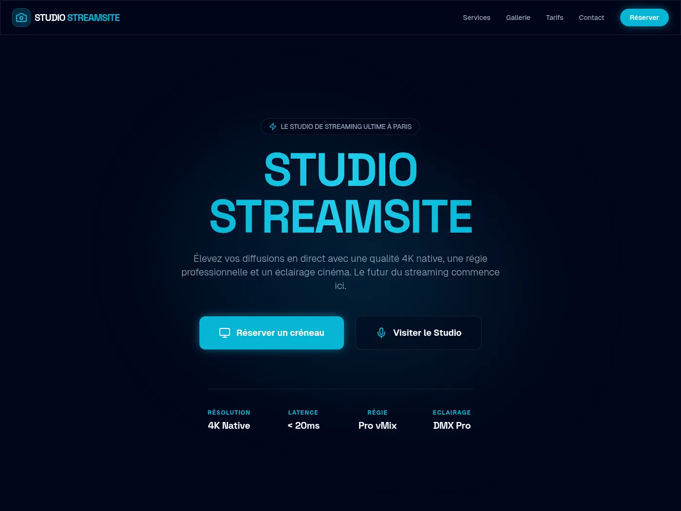 Studio StreamSite