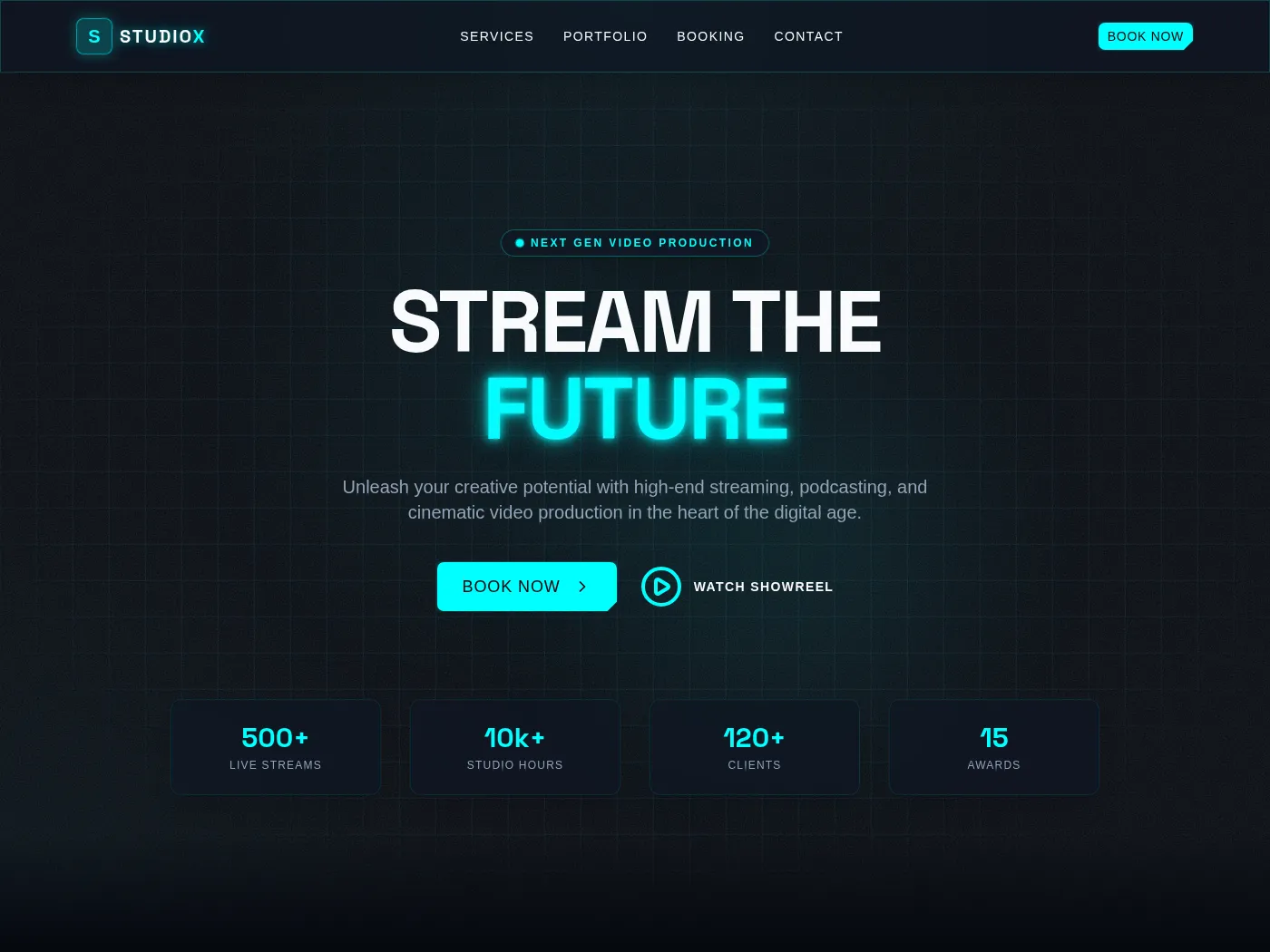 Studio Stream Site