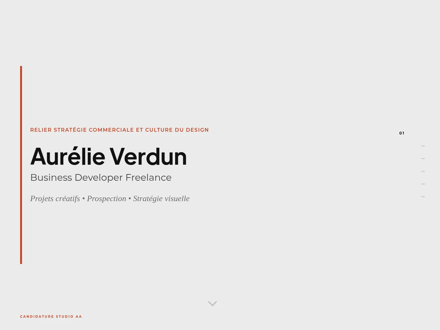 Studio AA Application Site