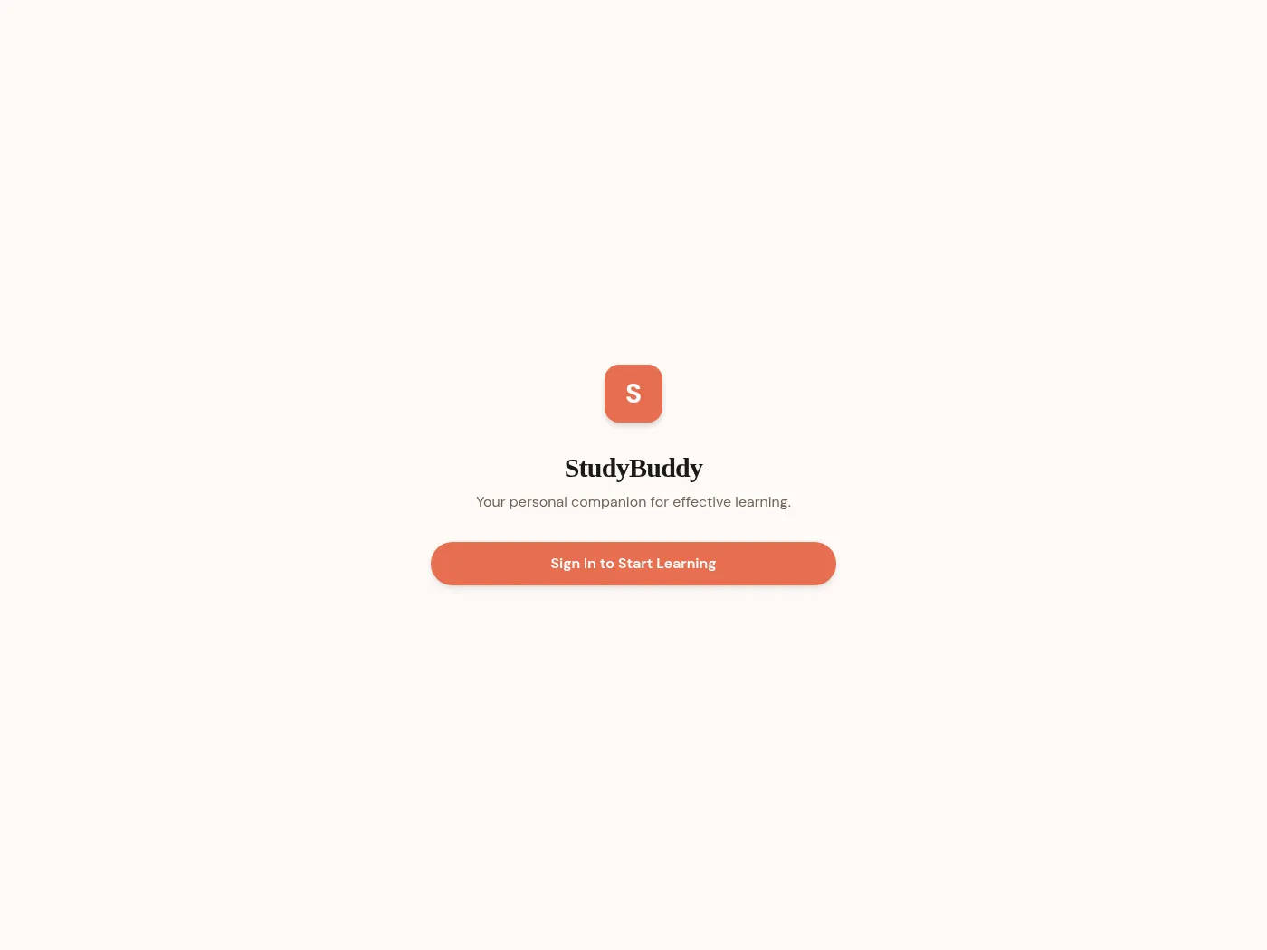 StudyBuddy App