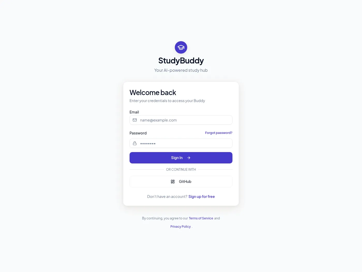 Study Buddy: AI Student Hub