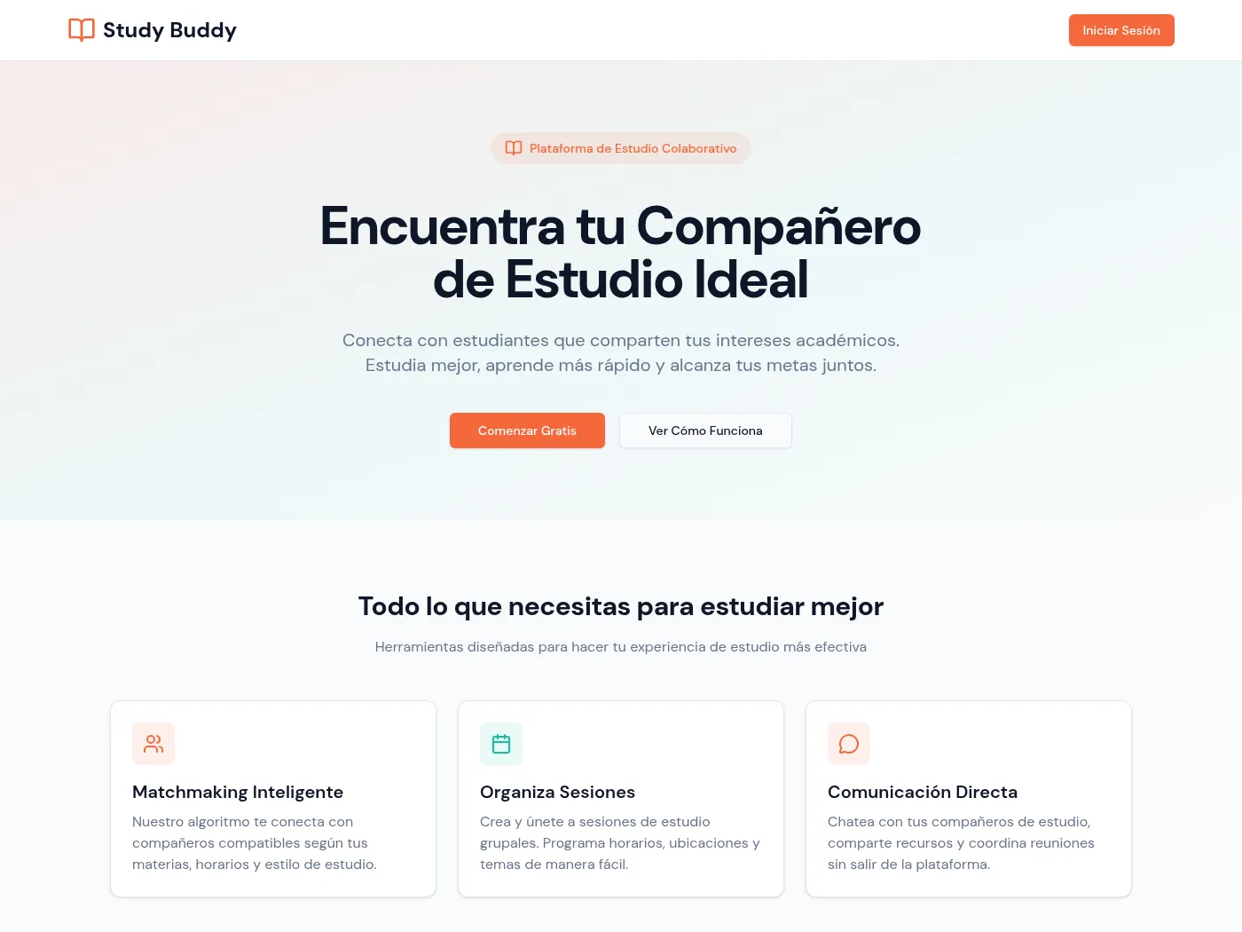 Study Buddy Finder
