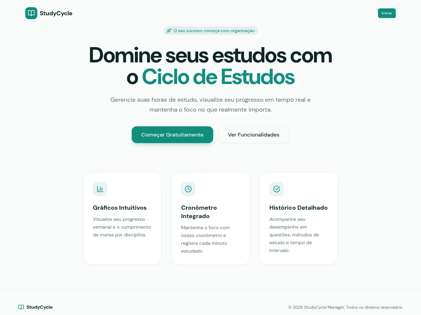 StudyCycle Manager