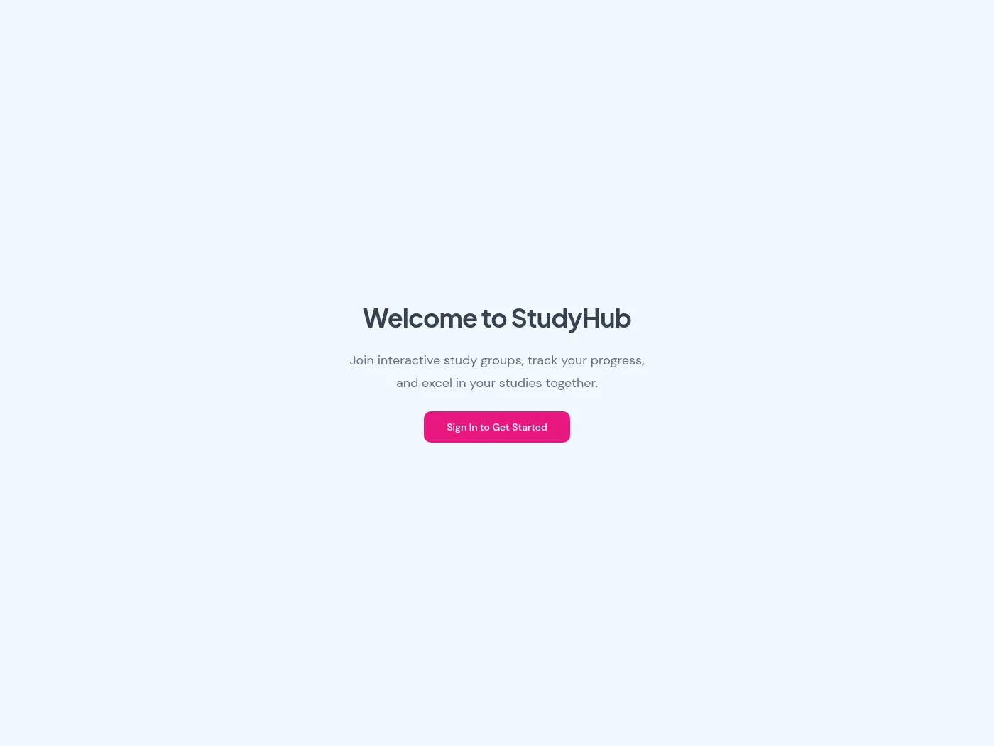 Study Group Hub