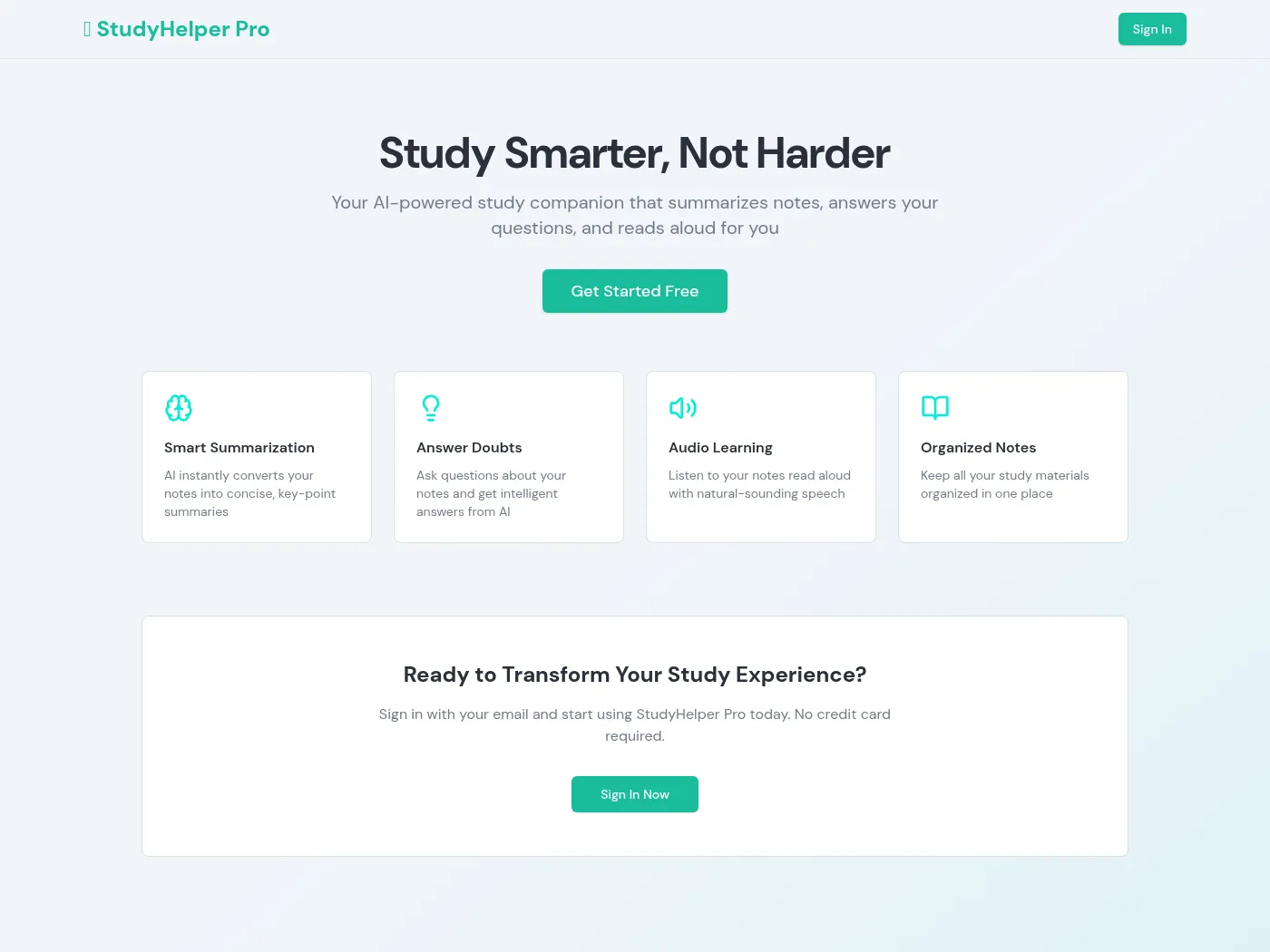 StudyHelper Pro
