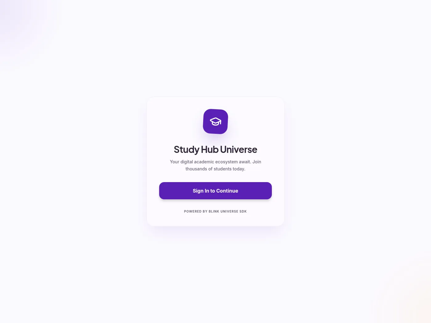 Study Hub Universe