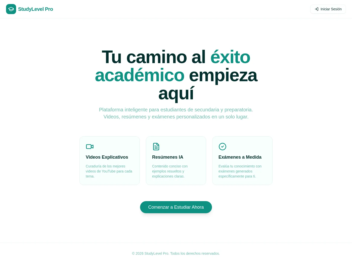 StudyLevel Pro