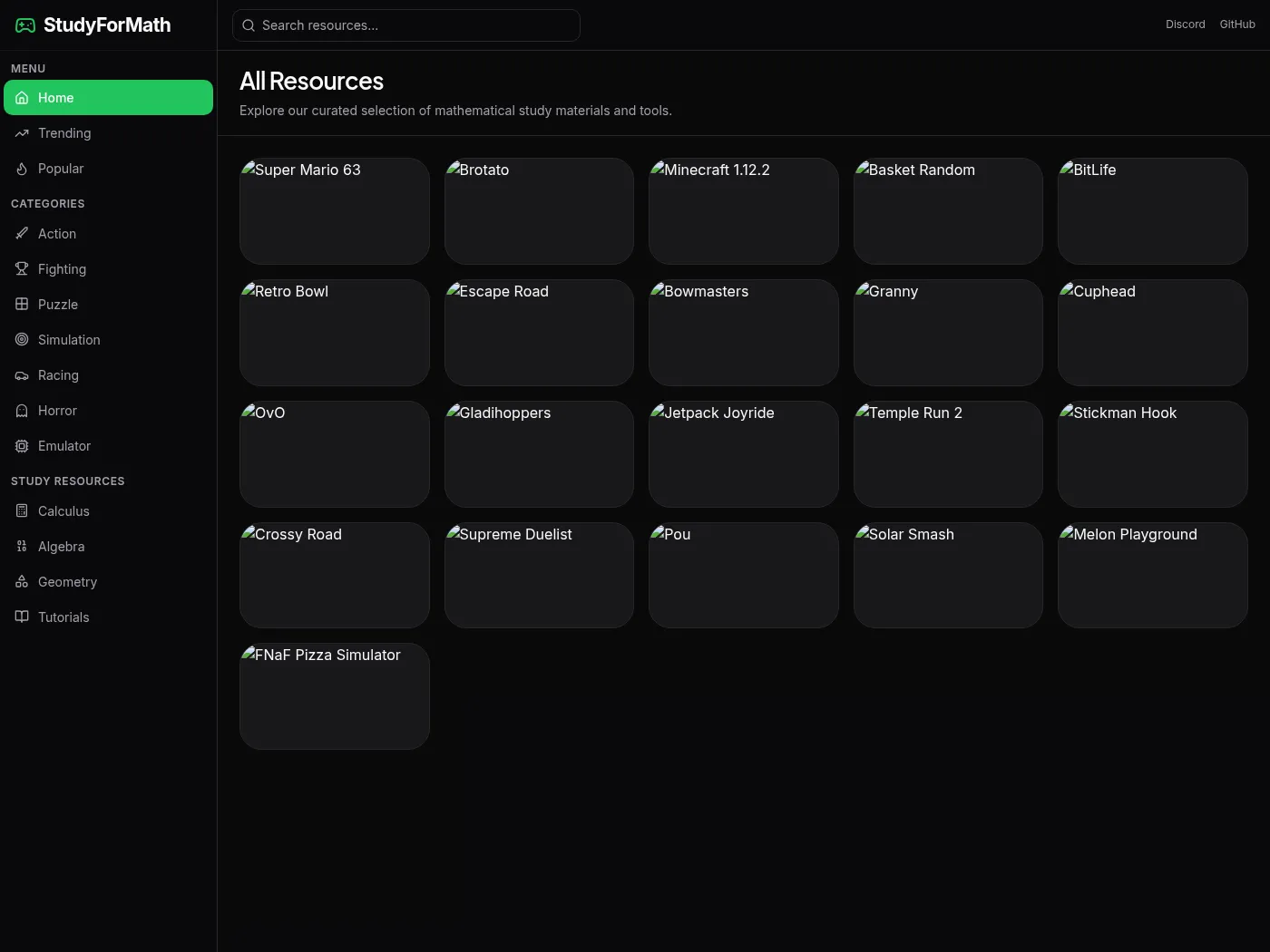 StudyForMath Clone