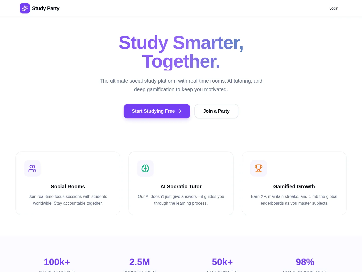 Study Party – The World's Friend